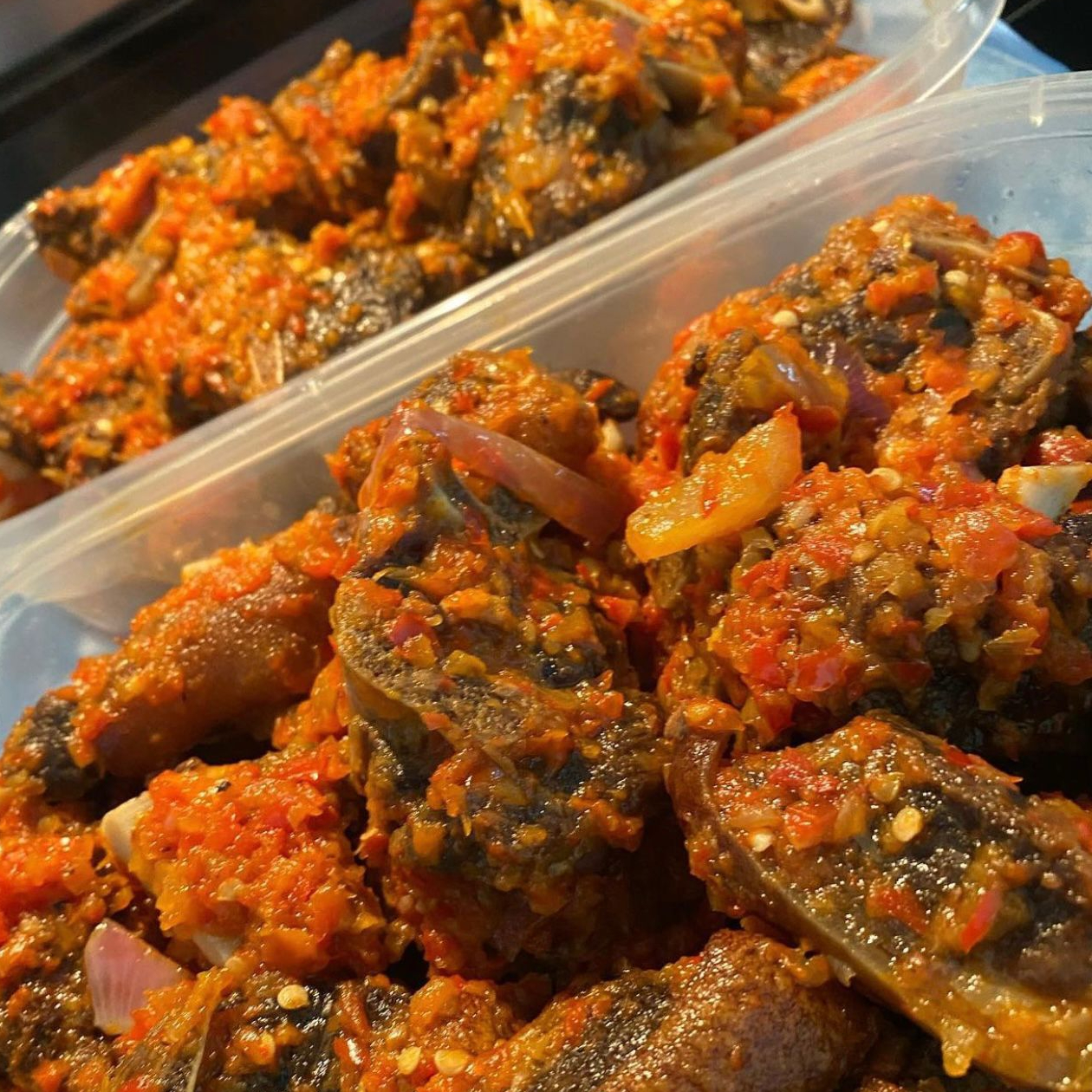 Peppered Fried Goat Chemmys Delicacy
